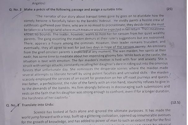 English General Paper Tehsildar BPSC Past Paper 2018 - Prepistan Blog